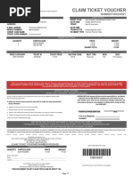 SM Ticket Voucher Claim Instructions | PDF | Ticket (Admission ...