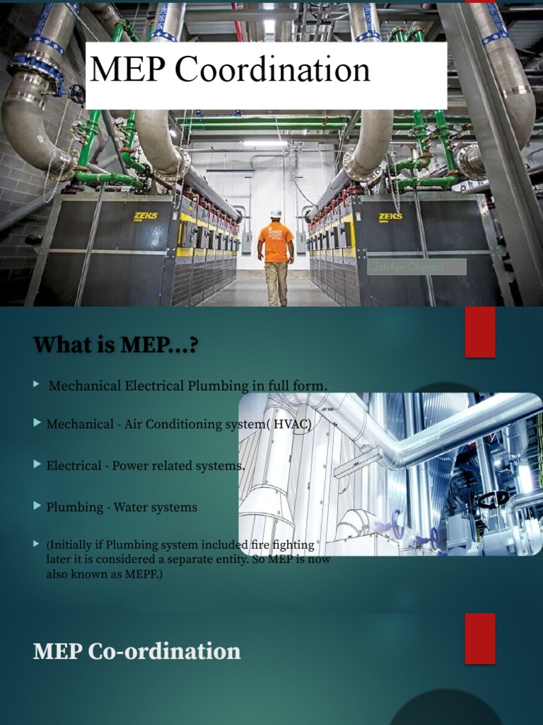 MEP Coordination | PDF | Plumbing | Duct (Flow)
