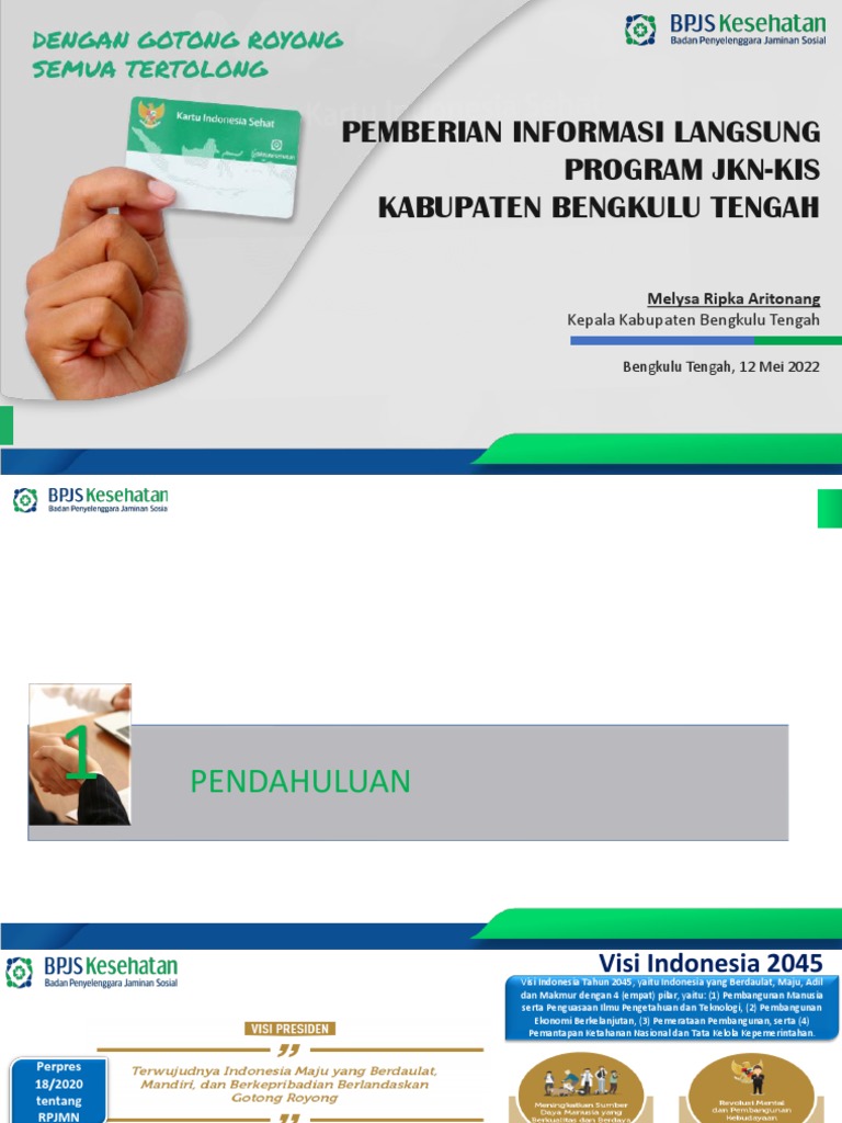 Pentingnya Program JKN-KIS di Bengkulu | PDF
