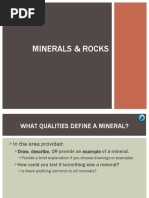 Rocks & Minerals - Unit Test (Answer Key) | PDF | Rock (Geology ...