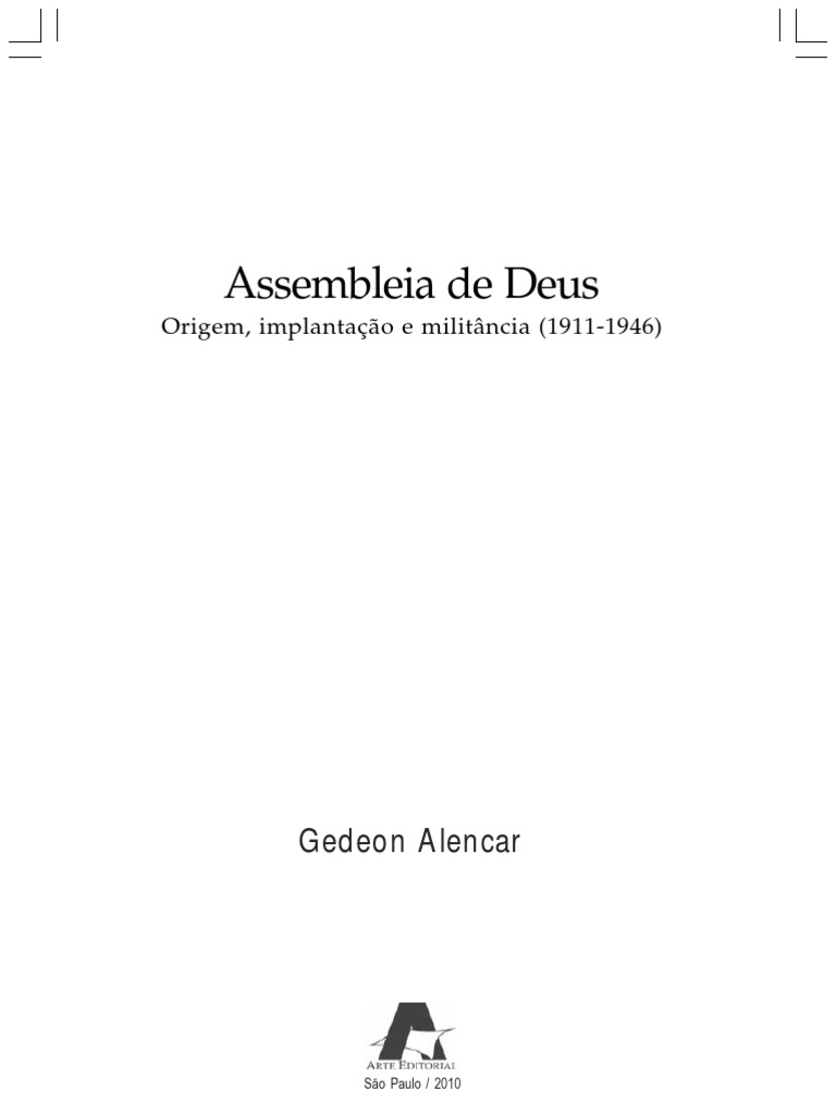100 Anos Assembleia de Deus | PDF | Pentecostalismo | Batistas