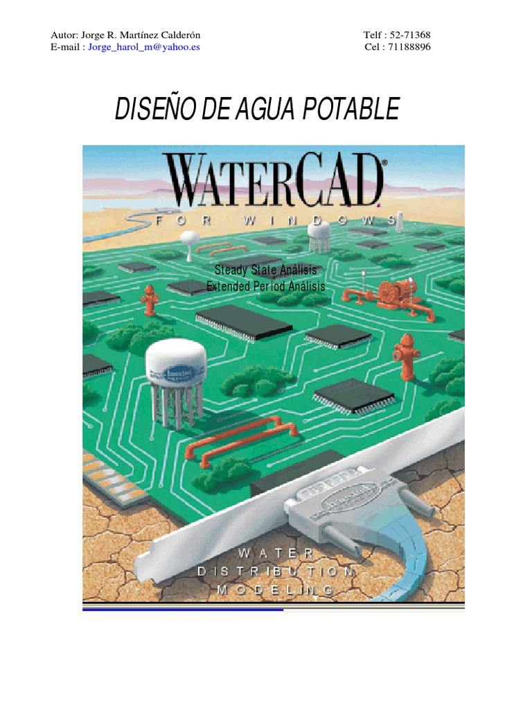 WaterCAD Manual | PDF | Simulación | Tanques