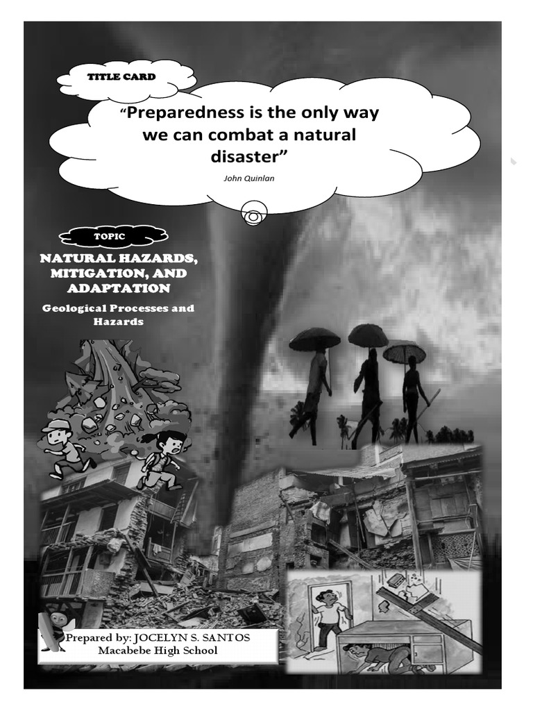 Lesson 16a Earth and Life Science | PDF | Flood | Tropical Cyclones