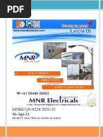 Bom For Outdoor Type Panel & Indoor Type Panel | PDF | Electrical ...