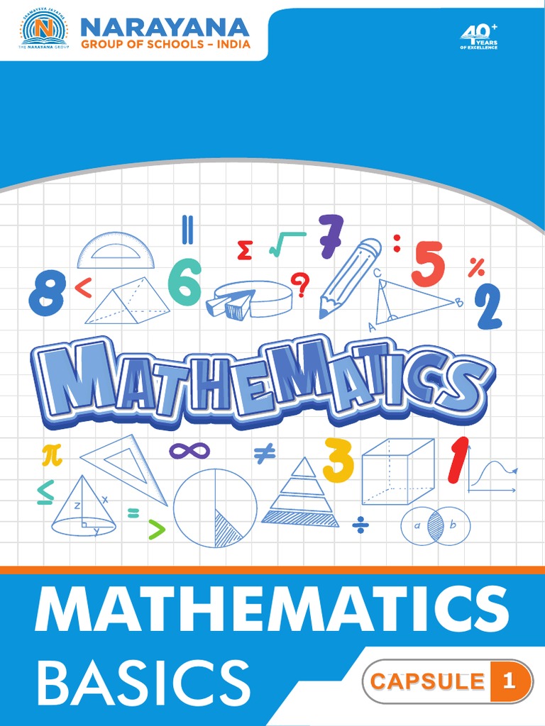 Mathematics Basics Capsule Material | PDF | Mathematical Concepts ...