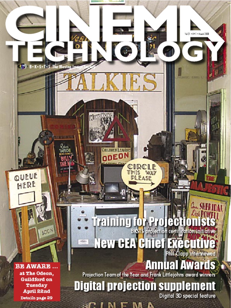 Cinema Technology Magazine Anamorphics Projection Vintage | PDF | 3 D ...