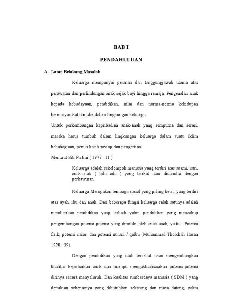 Pengaruh Perhatian Orang Tua Dan Minat Belajar Dengan Prestasi Belajar Siswa.5 | PDF