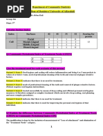 CPITN Index Overview and Procedure Guide | PDF | Periodontology | Dentistry
