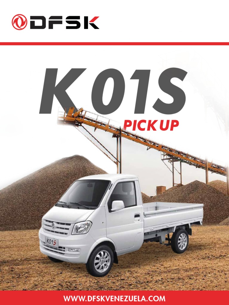 Ficha Técnica DFSK - K01S PICK UP CABINA SENCILLA | PDF | Inyección de combustible | Sistema de ...