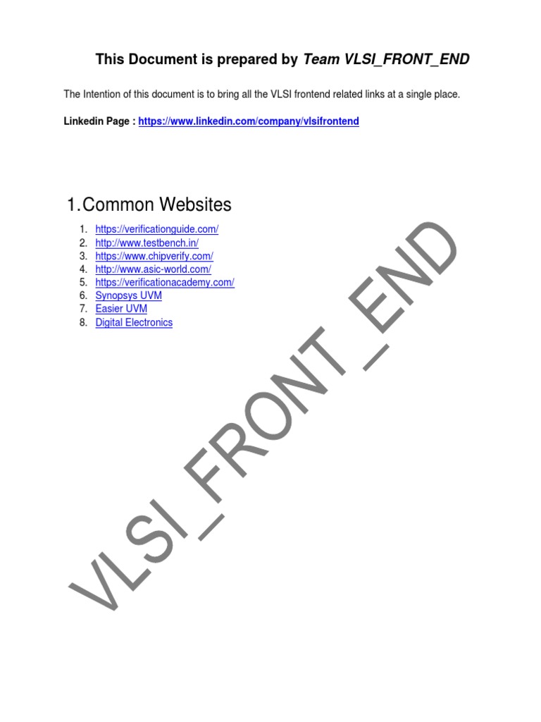 Front End Verification | PDF | Vhdl | Field Programmable Gate Array