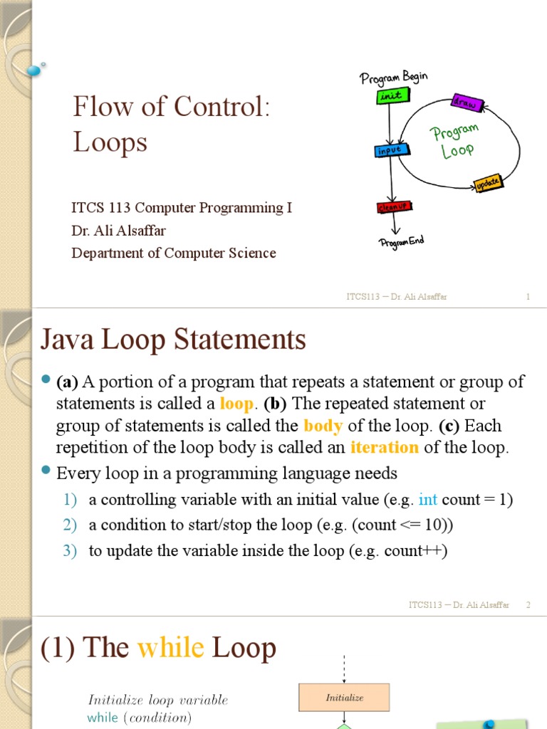 Chapter 4 - Repetition | PDF | Control Flow | Computing
