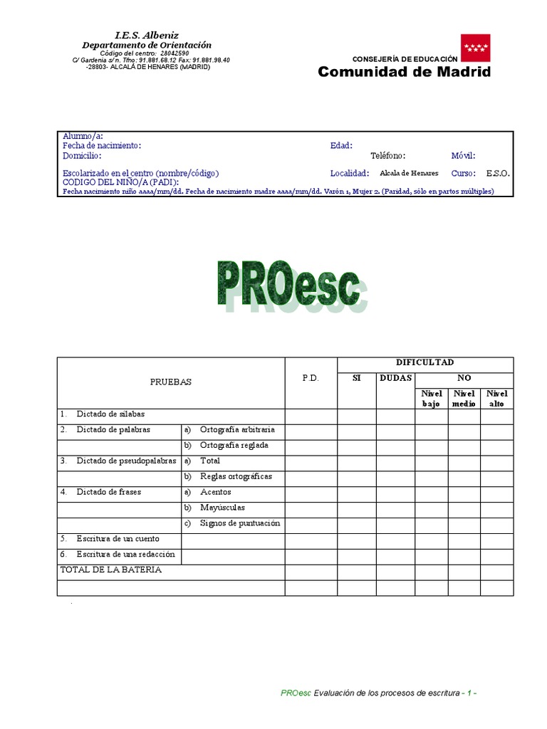 PROesc (1) | PDF | Lingüística