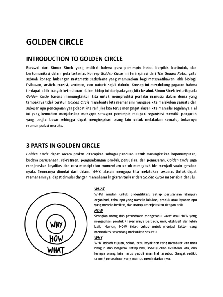 Golden Circle | PDF