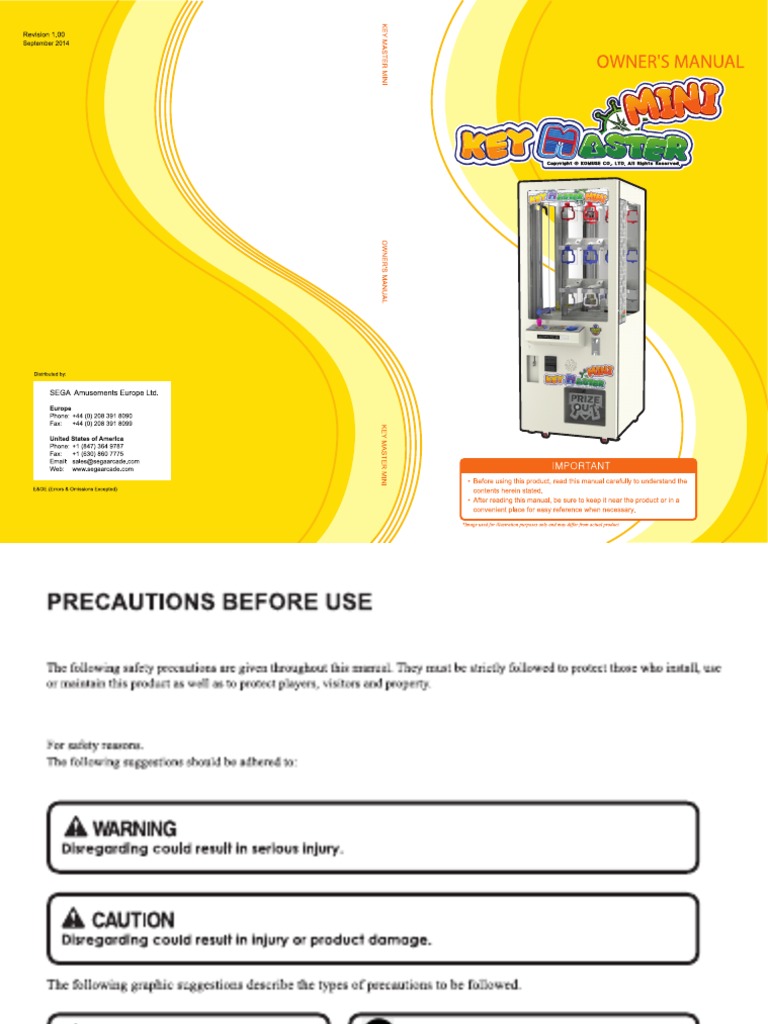 Keymaster Game DIP Switch Settings | PDF