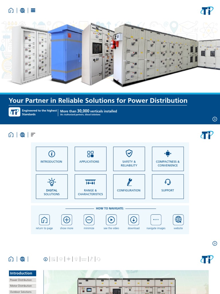 L&T Ti Panel: Smart Power Solutions | PDF | Computer Network ...