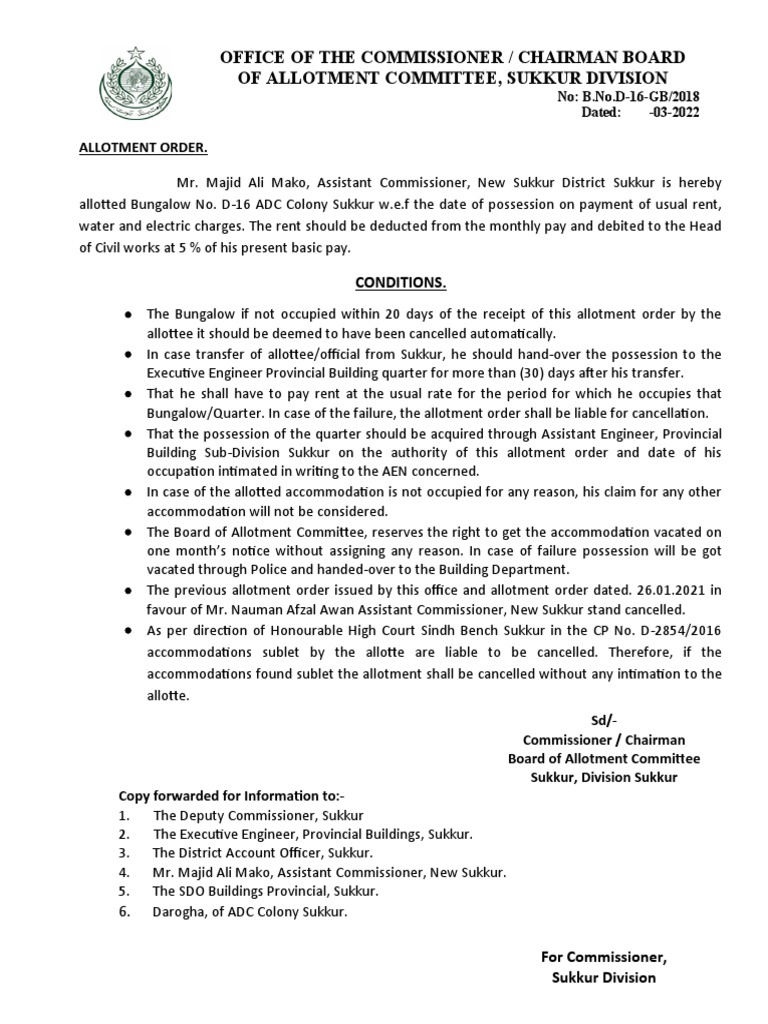 Quarter Allotment | PDF | Justice | Common Law