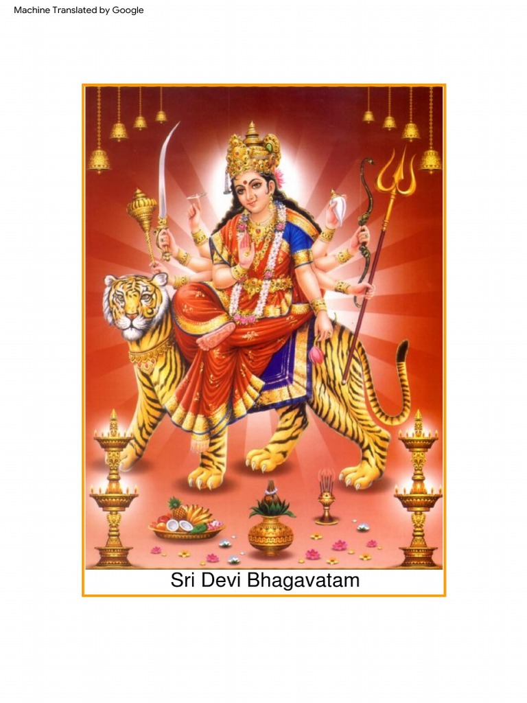 Srimad Devi Bhagavatam Purana | PDF | Devi | Deus