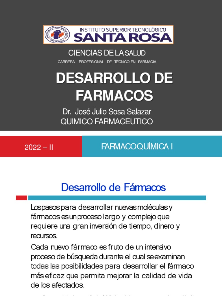 Desarrollo de Farmacos | PDF | Ensayo clínico | Farmacología