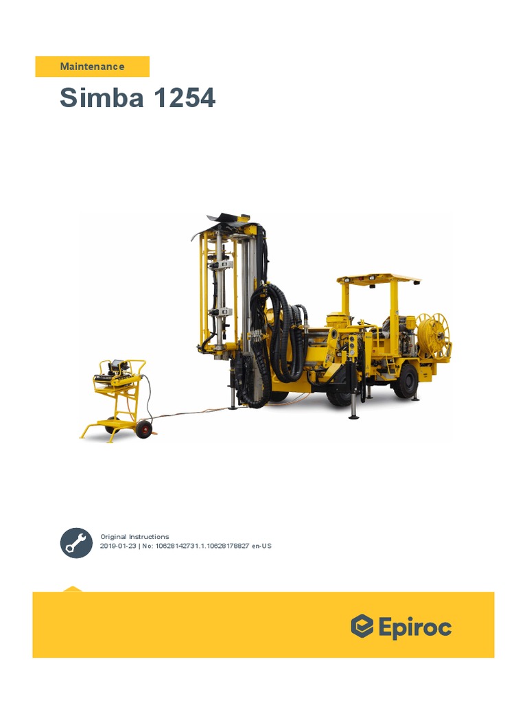 10628142731.1.10628178827 en-US Simba 1254 - Maintenance | PDF | Pump ...