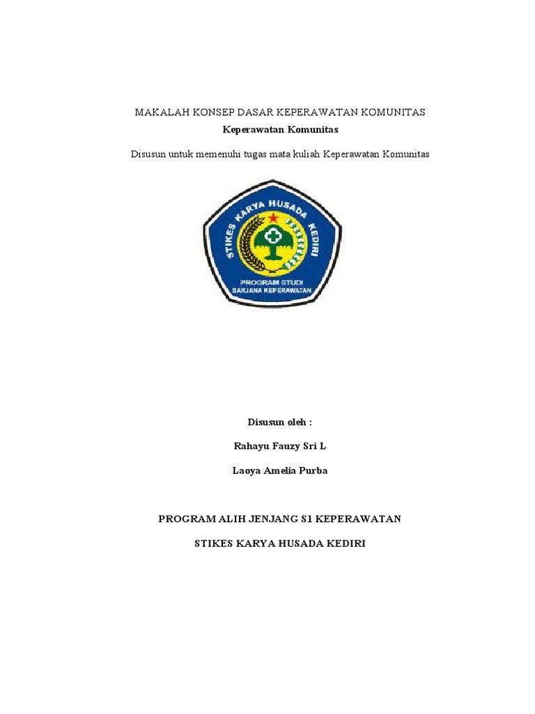 MAKALAH Komunitas Stikes | PDF