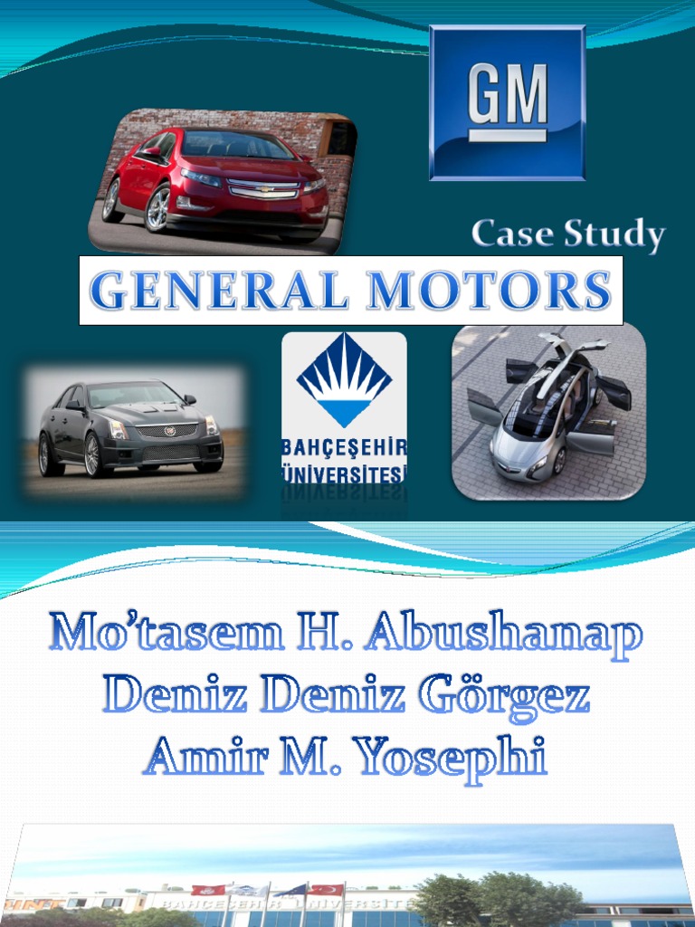 GM Case Study | PDF | General Motors | Chevrolet
