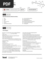 The Chase Template | PDF | Game Shows | Television Series