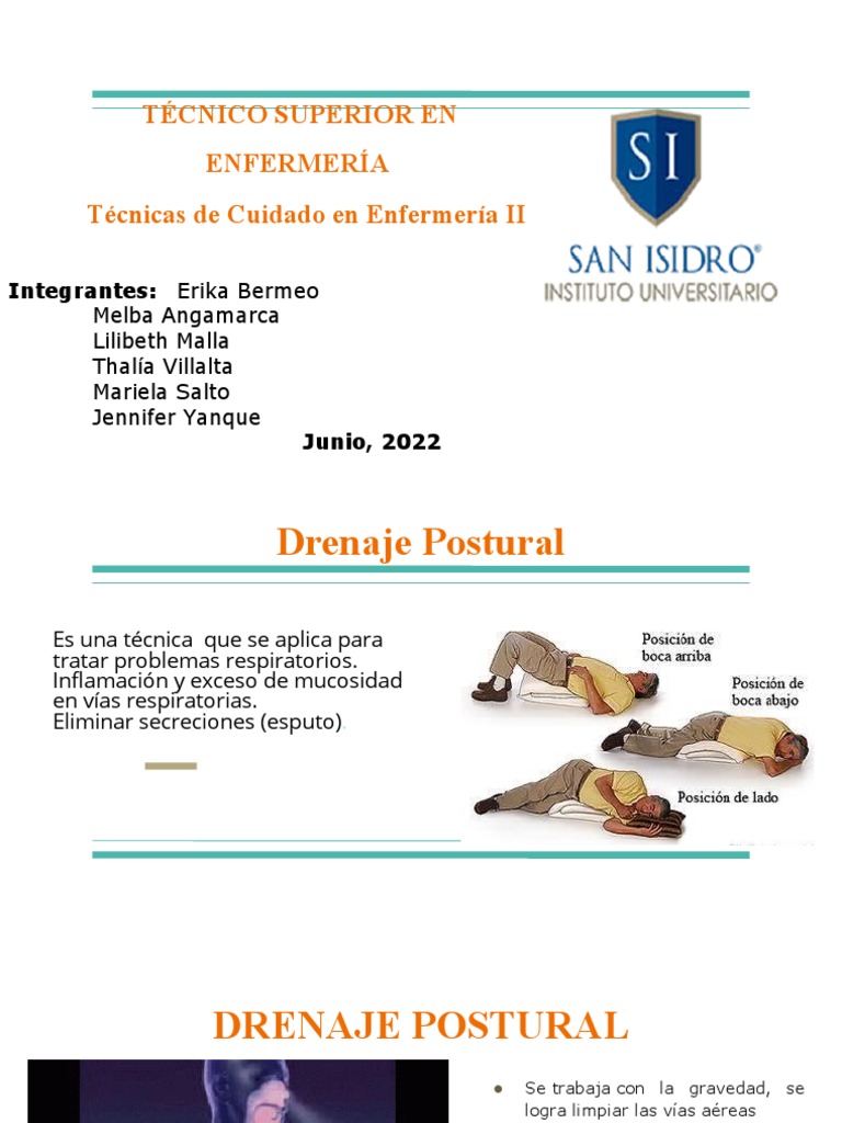 Drenaje Postural | PDF | Tos | Carrera