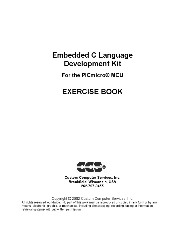 CCS - Embedded C Language For PIC | PDF | Binary Coded Decimal | Analog ...