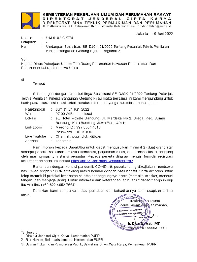 Sosialisasi SE DJCK 1 2022 | PDF Sosialisasi SE DJCK 1 2022 | PDF