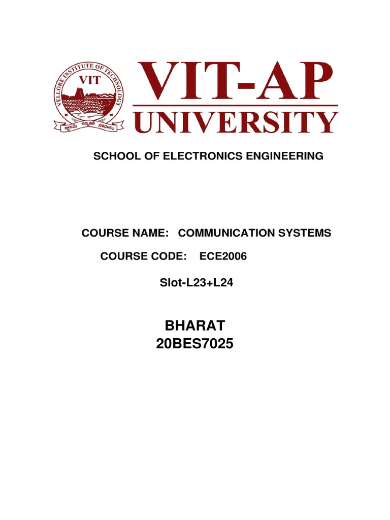 Communication Lab Report | PDF | Modulation | Frequency Modulation