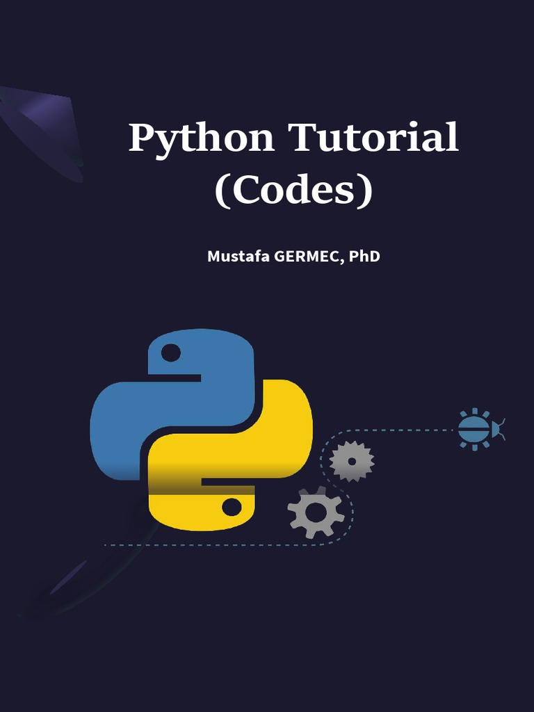 Python Tutorial Codes | Download Free PDF | Boolean Data Type | Computer Programming