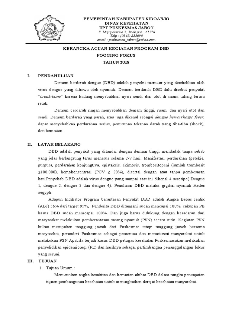 Kak DBD Fogging Focus | PDF