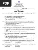 EPP 5 - 1st Quarter Activity Sheets | PDF