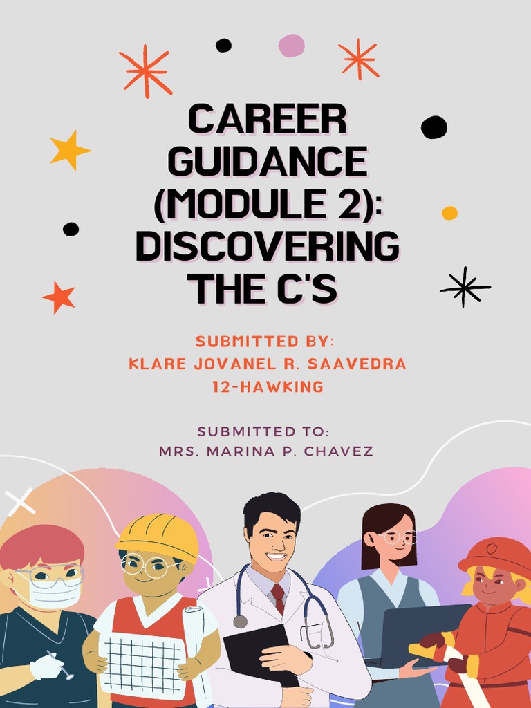 Career Guidance (Module 2) - Discovering The C's | PDF | Employment | Skill