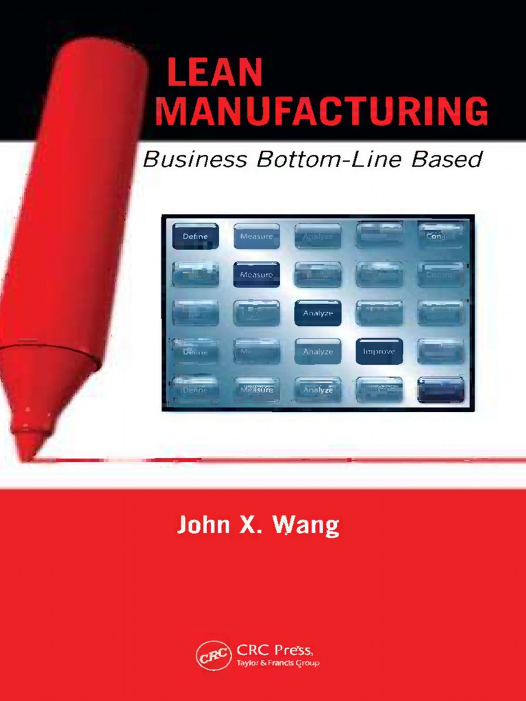 (Libro) Lean Manufacturing Wong (Traducido) | PDF | Lean Manufacturing | Economias