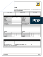 BGV Form | PDF | Identity Document | Authentication
