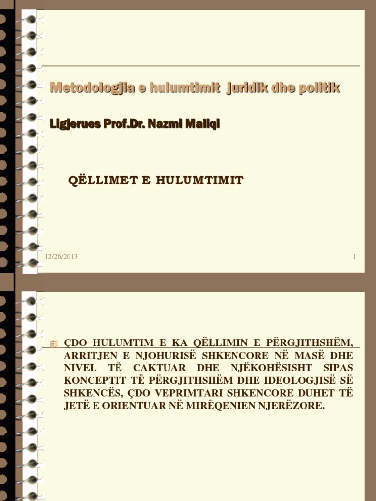 10.qëllimet e Hulumtimit | PDF