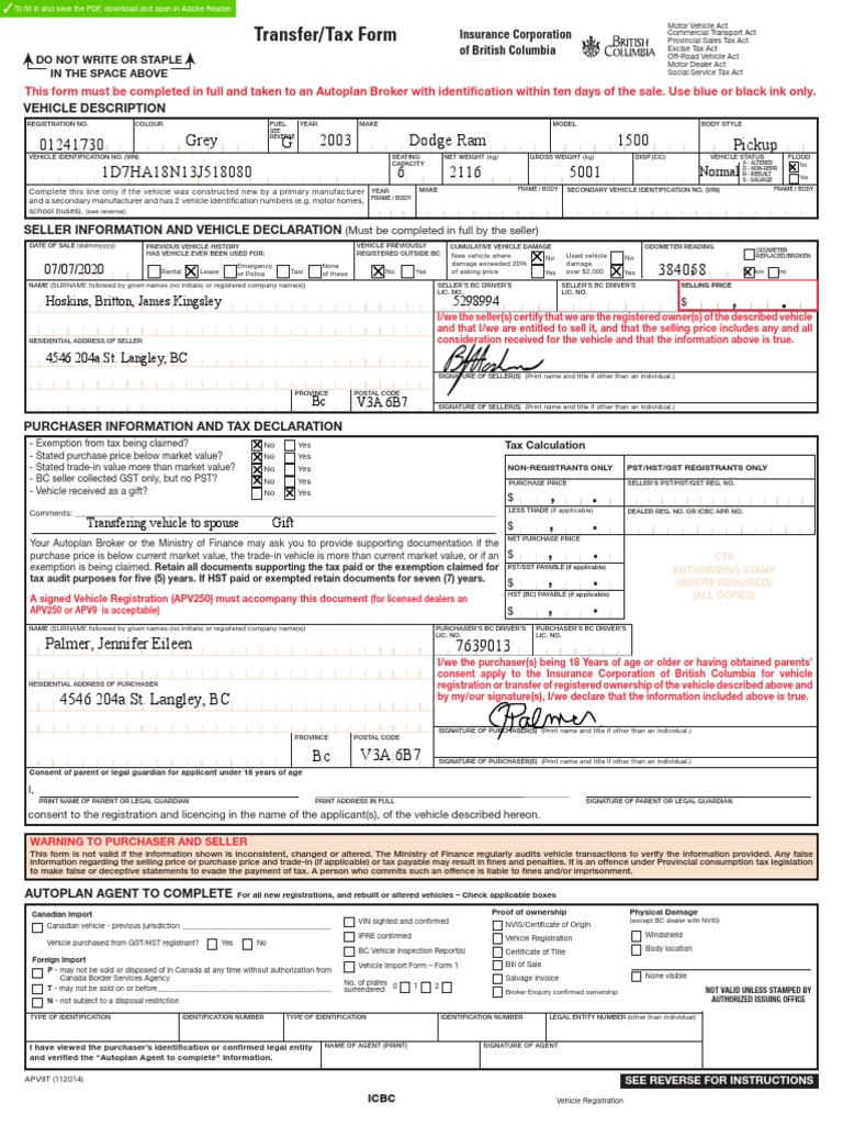 Transfer Tax Form | PDF | Taxes | Identity Document