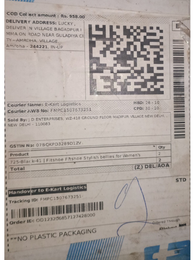 Flipkart Parcel | PDF