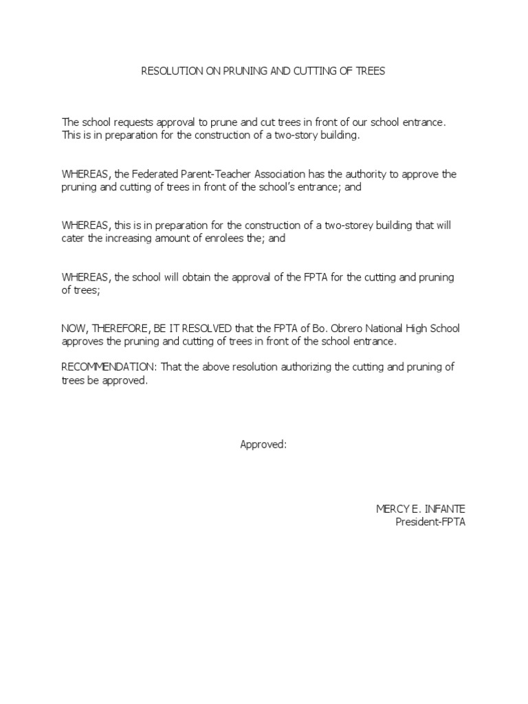 Resolution On Pruning and Cutting of Trees | PDF