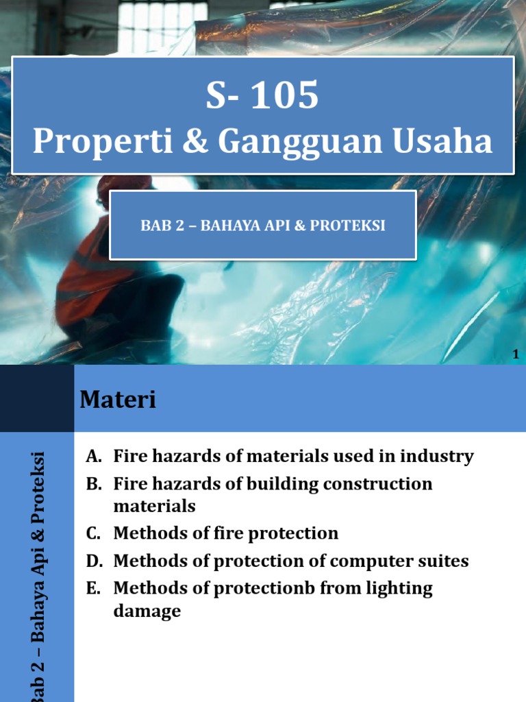 Bab 2 - Bahaya Api Dan Proteksi | PDF