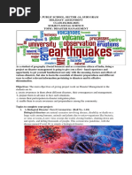 Disaster Management Project (Cover Page) | PDF