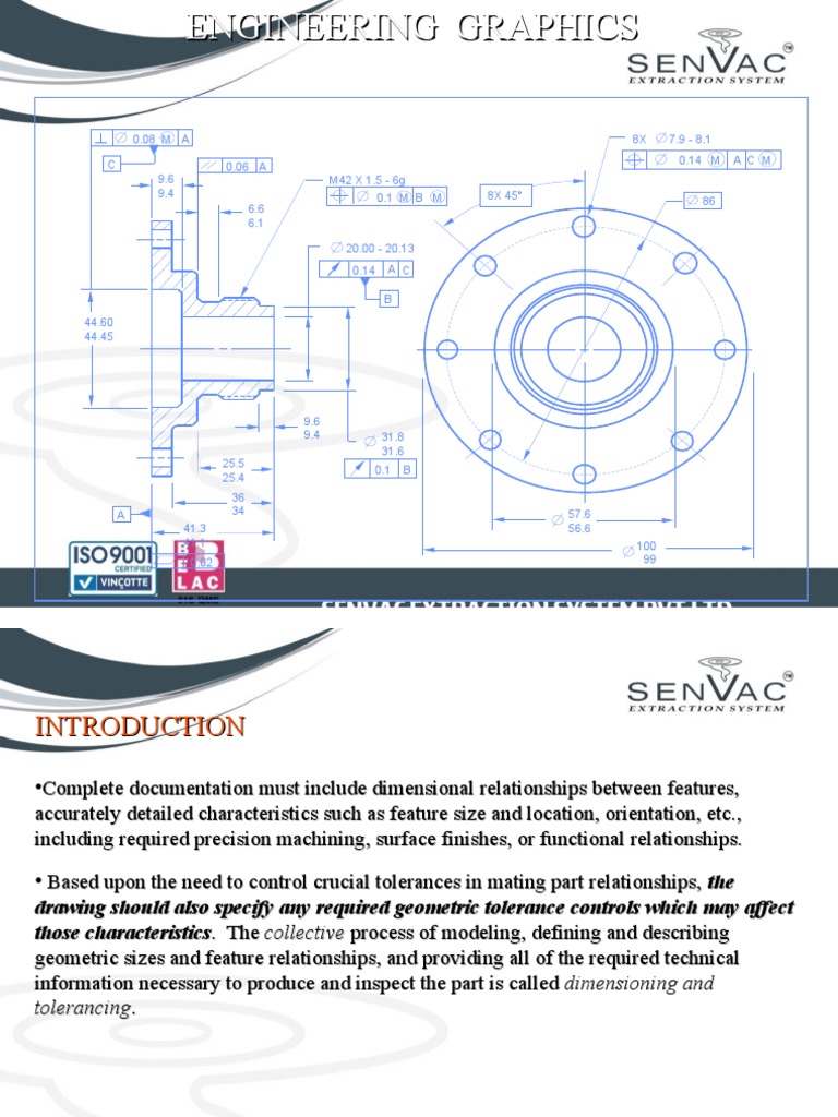 Basic Dimensioning | PDF | Angle | Engineering Tolerance