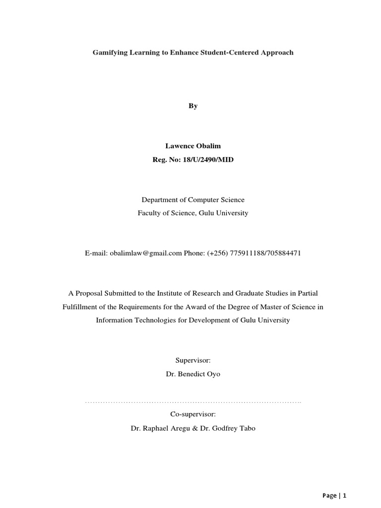 Gamifying Student-Centered Learning | PDF | Learning | Agile Software Development