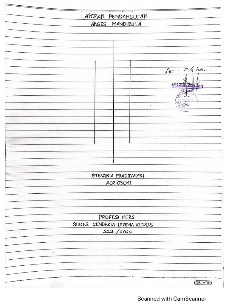 LP LK Abses Mandibula | PDF
