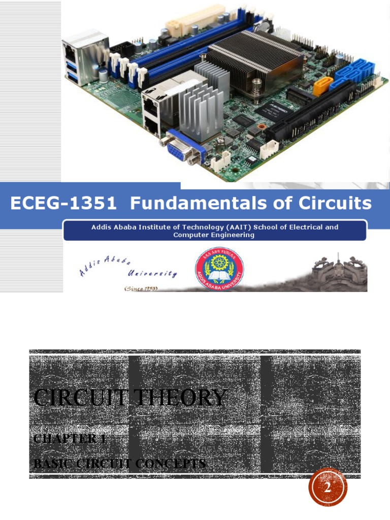 ECEG-1551-FEC-Lec_02_DC Analysis | PDF | Electrical Network | Inductance