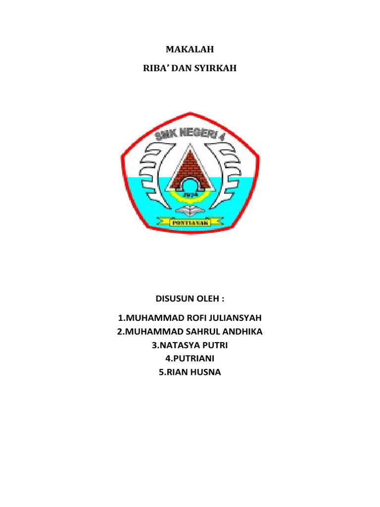 Makalah Riba' Dan Syirkah | PDF | Hukum | Agama & Spiritualitas