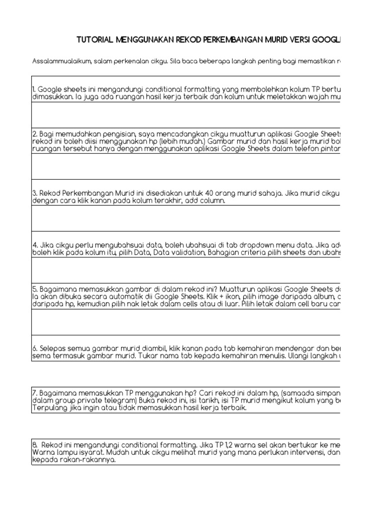 RPM BM Tahun 1 | PDF