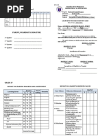 SF 9 - ES ( (Learner's Progress Report Card) | PDF | Behavior ...