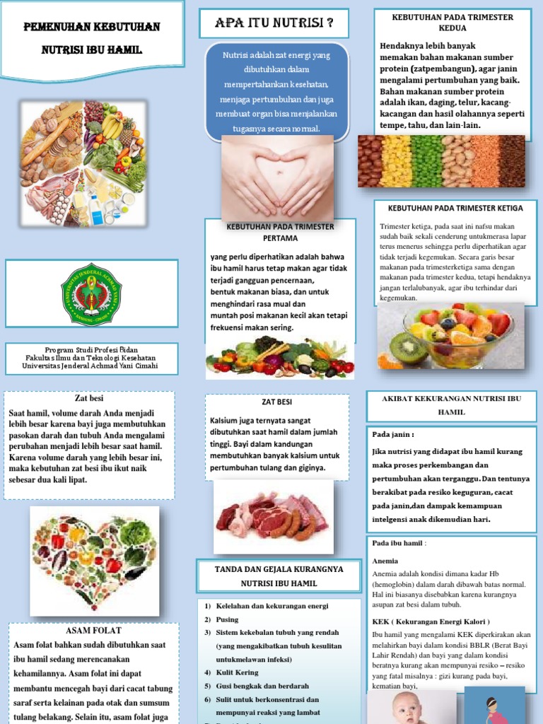 Leaflet Nutrisi | PDF